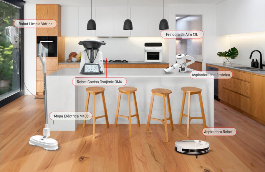 OSOJI - Robots de limpieza y cocina para mejorar tu vida - Osoji Chile